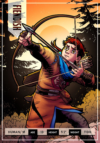 Characters | Fiendish Comic